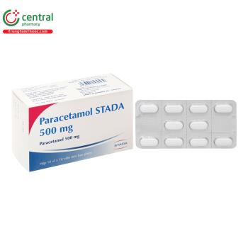 Thuốc Paracetamol Stada 500mg - giảm nhanh cơn đau đầu, đau răng