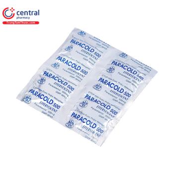 [CHÍNH HÃNG] Thuốc Paracold 500 Effervescent - giảm đau nhanh chóng