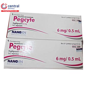 Thuốc PEGCYTE rút ngắn thời gian giảm bạch cầu trung tính