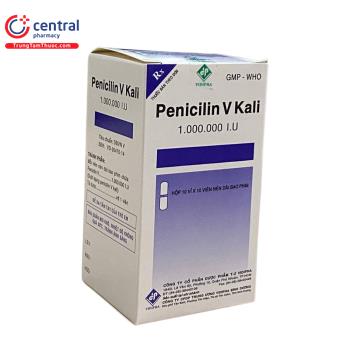 [CHÍNH HÃNG] Thuốc kháng sinh Penicillin V Kali 1.000.000 I.U