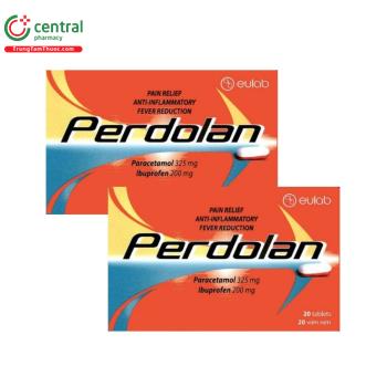Thuốc Perdolan điều trị cảm cúm, hạ sốt, đau nhức đầu, đau nửa đầu