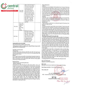 Thuốc Peridom - M 10mg giúp điều trị triệu chứng nôn và buồn nôn