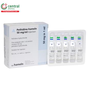 Thuốc Pethidine-Hameln 50mg/ml giúp kiểm soát các cơn đau cấp tính