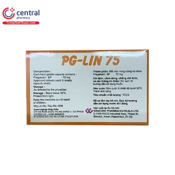 [CHÍNH HÃNG] Thuốc PG-Lin 75 - Điều trị đau thần kinh