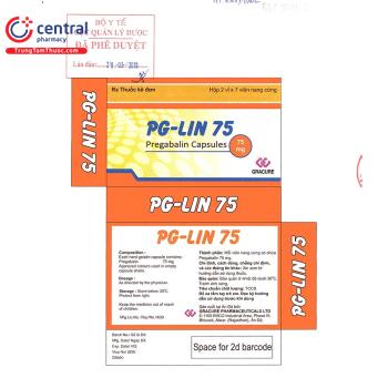 [CHÍNH HÃNG] Thuốc PG-Lin 75 - Điều trị đau thần kinh