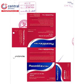[CHÍNH HÃNG] Thuốc Phazandol Extra: Hiệu quả tức thì, giảm đau hạ sốt