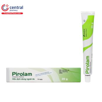[CHÍNH HÃNG] Thuốc Pirolam (hỗn dịch) 20g xanh lá - điều trị nấm da
