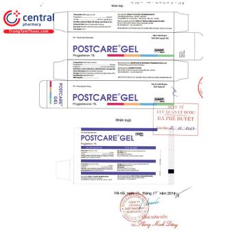 [CHÍNH HÃNG] Thuốc Postcare Gel - Giải pháp điều trị đau vú