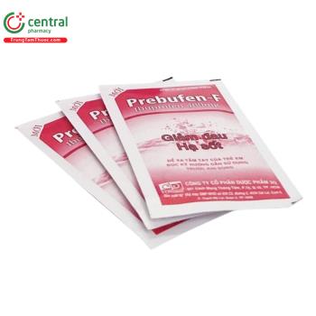 Thuốc Prebufen-F 400mg hạ sốt ở trẻ em, chống đau, viêm nhẹ và vừa