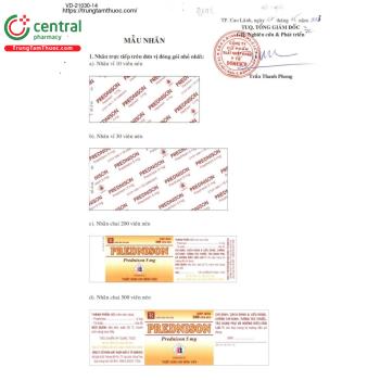 Thuốc Prednison 5mg Domesco (viên nén): Chống viêm, ức chế miễn dịch