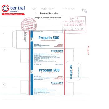 [CHÍNH HÃNG] Thuốc Propain 500 - Thuốc điều trị bệnh viêm xương khớp