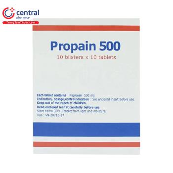 [CHÍNH HÃNG] Thuốc Propain 500 - Thuốc điều trị bệnh viêm xương khớp
