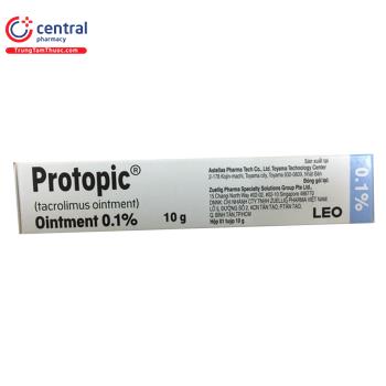 Thuốc Protopic 0,1% 10g: cách dùng, liều dùng, lưu ý khi sử dụng