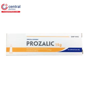 [CHÍNH HÃNG] Thuốc Prozalic 15g điều trị vảy nến, á sừng