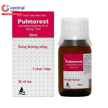 [CHÍNH HÃNG] Thuốc Pulmorest 50ml Santa giúp giảm ho hiệu quả