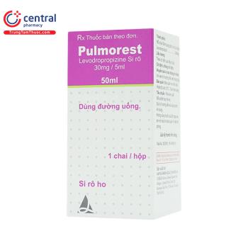 [CHÍNH HÃNG] Thuốc Pulmorest 50ml Santa giúp giảm ho hiệu quả