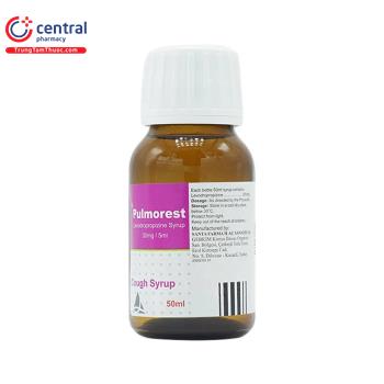 [CHÍNH HÃNG] Thuốc Pulmorest 50ml Santa giúp giảm ho hiệu quả