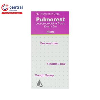 [CHÍNH HÃNG] Thuốc Pulmorest 50ml Santa giúp giảm ho hiệu quả