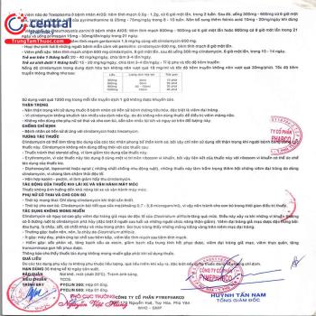 [CHÍNH HÃNG] Thuốc Pyclin 600 - thuốc điều trị nhiễm khuẩn hiệu quả