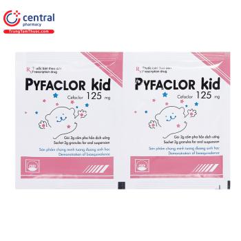 [CHÍNH HÃNG] Thuốc Pyfaclor Kid trị nhiễm khuẩn da, hô hấp, sinh dục