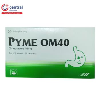[CHÍNH HÃNG] Thuốc Pyme OM40 (dạng viên) điều trị loét dạ dày