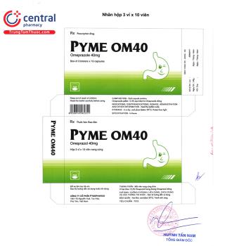 [CHÍNH HÃNG] Thuốc Pyme OM40 (dạng viên) điều trị loét dạ dày