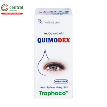 Thuốc Quimodex 5ml - Điều trị những trường hợp nhiễm khuẩn ở mắt