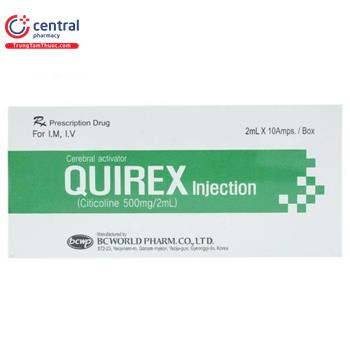 Thuốc Quirex: Công dụng, cách dùng và lưu ý sử dụng