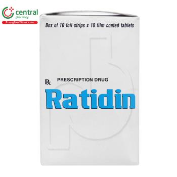 Thuốc Ratidin 150mg - Điều trị loét tá tràng và loét dạ dày lành tính