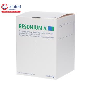 [CHÍNH HÃNG] Thuốc Resonium A Sanofi - Thuốc điều trị tăng kali máu