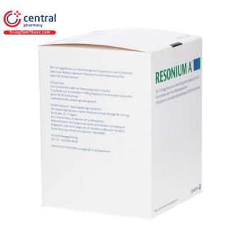 [CHÍNH HÃNG] Thuốc Resonium A Sanofi - Thuốc điều trị tăng kali máu