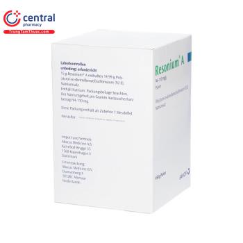 [CHÍNH HÃNG] Thuốc Resonium A Sanofi - Thuốc điều trị tăng kali máu