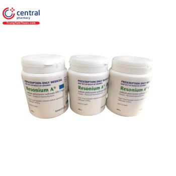 [CHÍNH HÃNG] Thuốc Resonium A Sanofi - Thuốc điều trị tăng kali máu