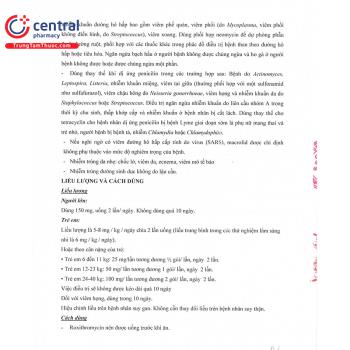 [CHÍNH HÃNG] Thuốc Rexamine Susp điều trị nhiễm khuẩn hiệu quả