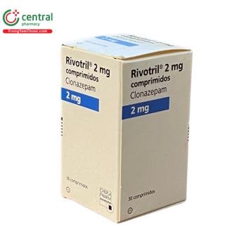 Thuốc Rivotril 2mg Comprimido của Cheplapharm, Đức điều trị động kinh