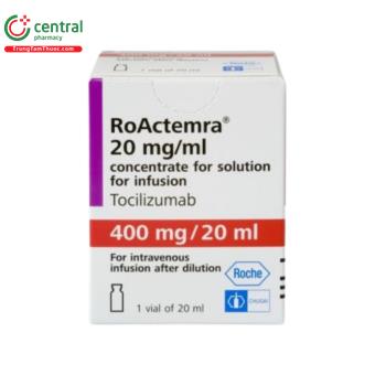 Thuốc RoActemra 20mg/ml điều trị viêm khớp dạng thấp vừa và nặng