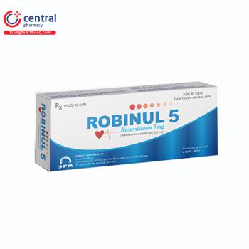 [CHÍNH HÃNG] Thuốc Robinul 5 - hạ cholesterol máu hiệu quả