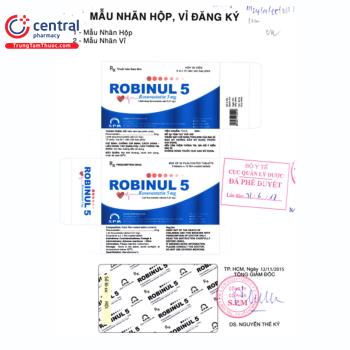 [CHÍNH HÃNG] Thuốc Robinul 5 - hạ cholesterol máu hiệu quả