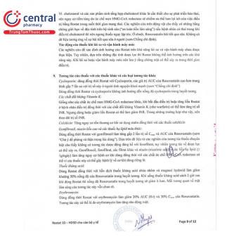 [CHÍNH HÃNG] Thuốc Rostat-10điều trị tăng cholesterol máu hiệu quả