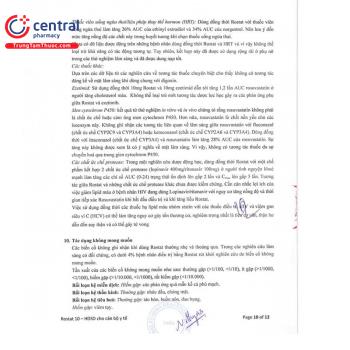 [CHÍNH HÃNG] Thuốc Rostat-10điều trị tăng cholesterol máu hiệu quả