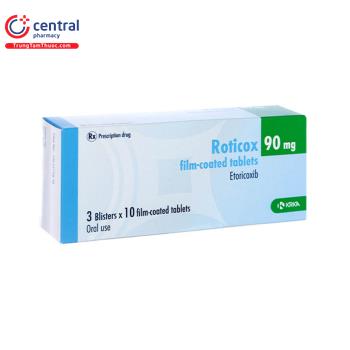 [CHÍNH HÃNG] Thuốc Roticox 90mg giảm đau do viêm xương khớp
