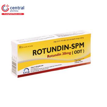 Thuốc Rotundin-SPM 30mg điều trị mất ngủ và rối loạn lo âu