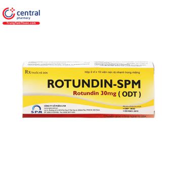 Thuốc Rotundin-SPM 30mg điều trị mất ngủ và rối loạn lo âu