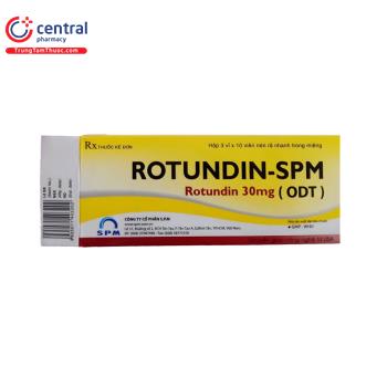 Thuốc Rotundin-SPM 30mg điều trị mất ngủ và rối loạn lo âu