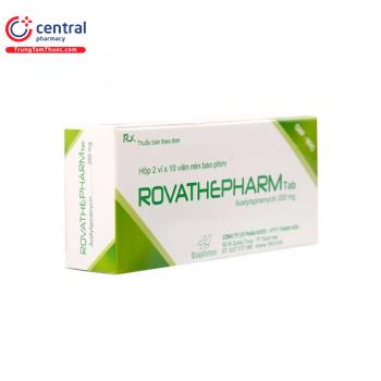 [CHÍNH HÃNG] Thuốc Rovathepharm 200mg điều trị viêm đường hô hấp