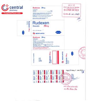 [CHÍNH HÃNG] Thuốc Rudexen - Điều trị mất ngủ, căng thẳng thần kinh
