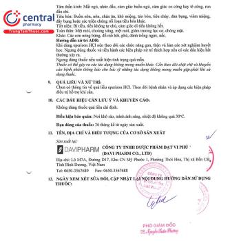 [CHÍNH HÃNG] Thuốc Ryzonal 50mg - Điều trị co cứng cơ khớp