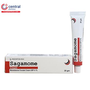 [CHÍNH HÃNG] Thuốc Sagamome cream 0,1% điều trị viêm da dị ứng