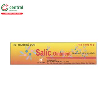 Thuốc Salic Ointment điều trị các bệnh da dày sừng đáp ứng với ...