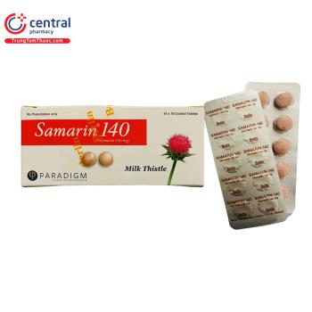 [CHÍNH HÃNG] Thuốc Samarin 140 điều trị bệnh về gan hiệu quả